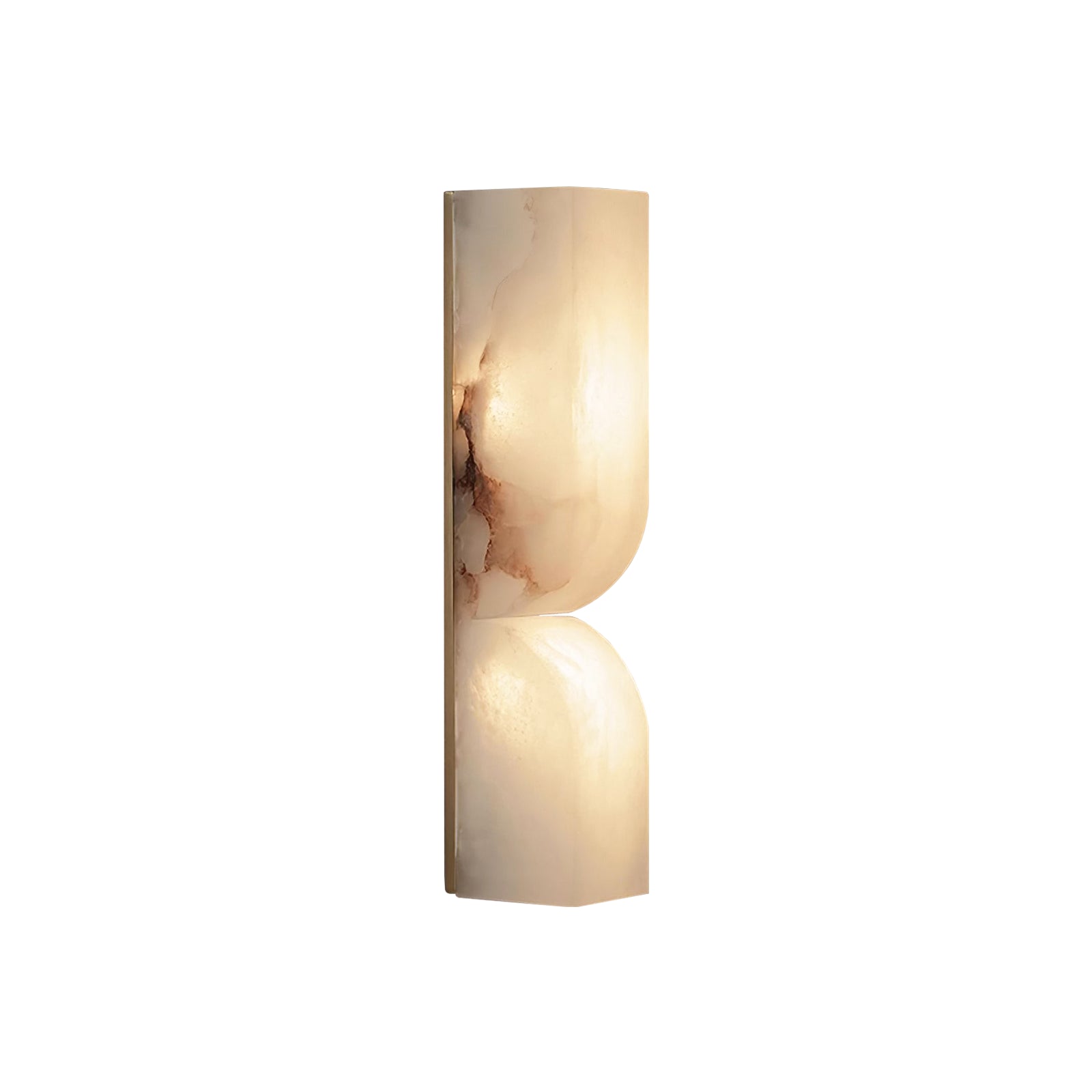 Alabaster Essence Rectangle Wall Sconce – Metavaya
