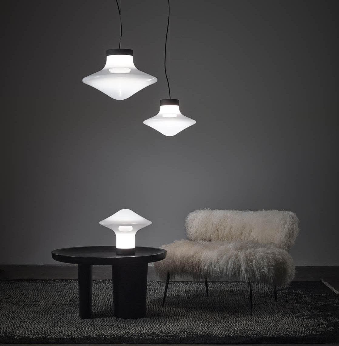 Glass Brokis Trottola Table Lamp