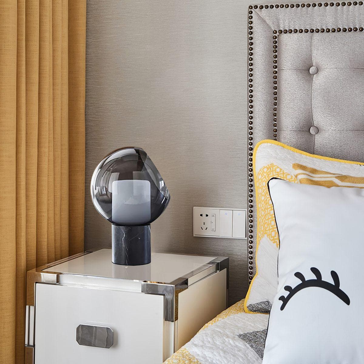 Dome Evedal Glass Table Lamp – Metavaya