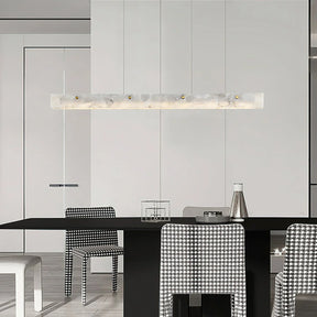 Alabaster LED Linear Pendant Light – Metavaya