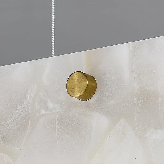 Alabaster LED Linear Pendant Light – Metavaya