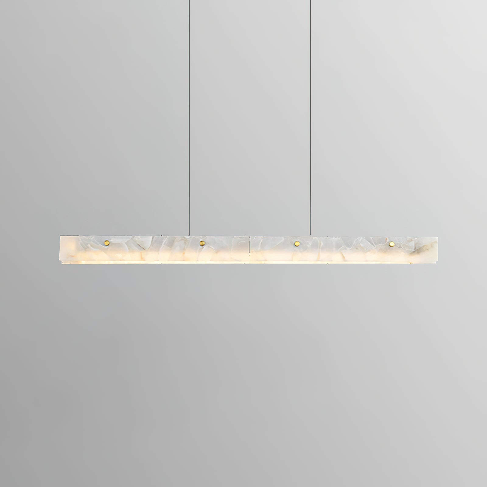 Alabaster LED Linear Pendant Light – Metavaya