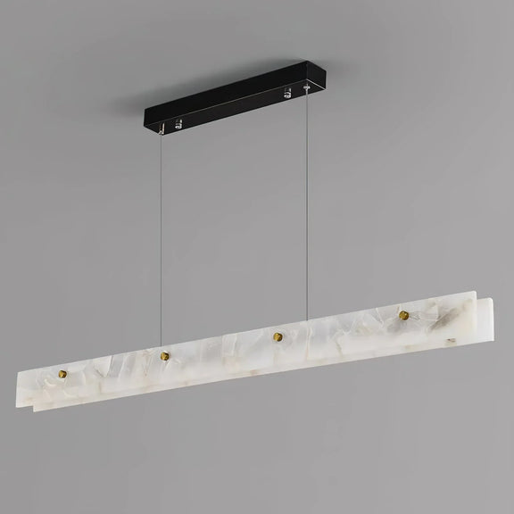 Alabaster LED Linear Pendant Light – Metavaya