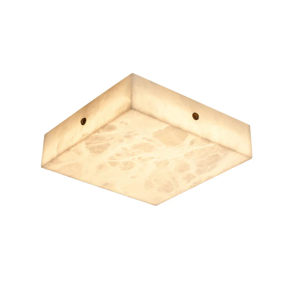 Arca Alabaster Flushmount Ceiling Light – Metavaya