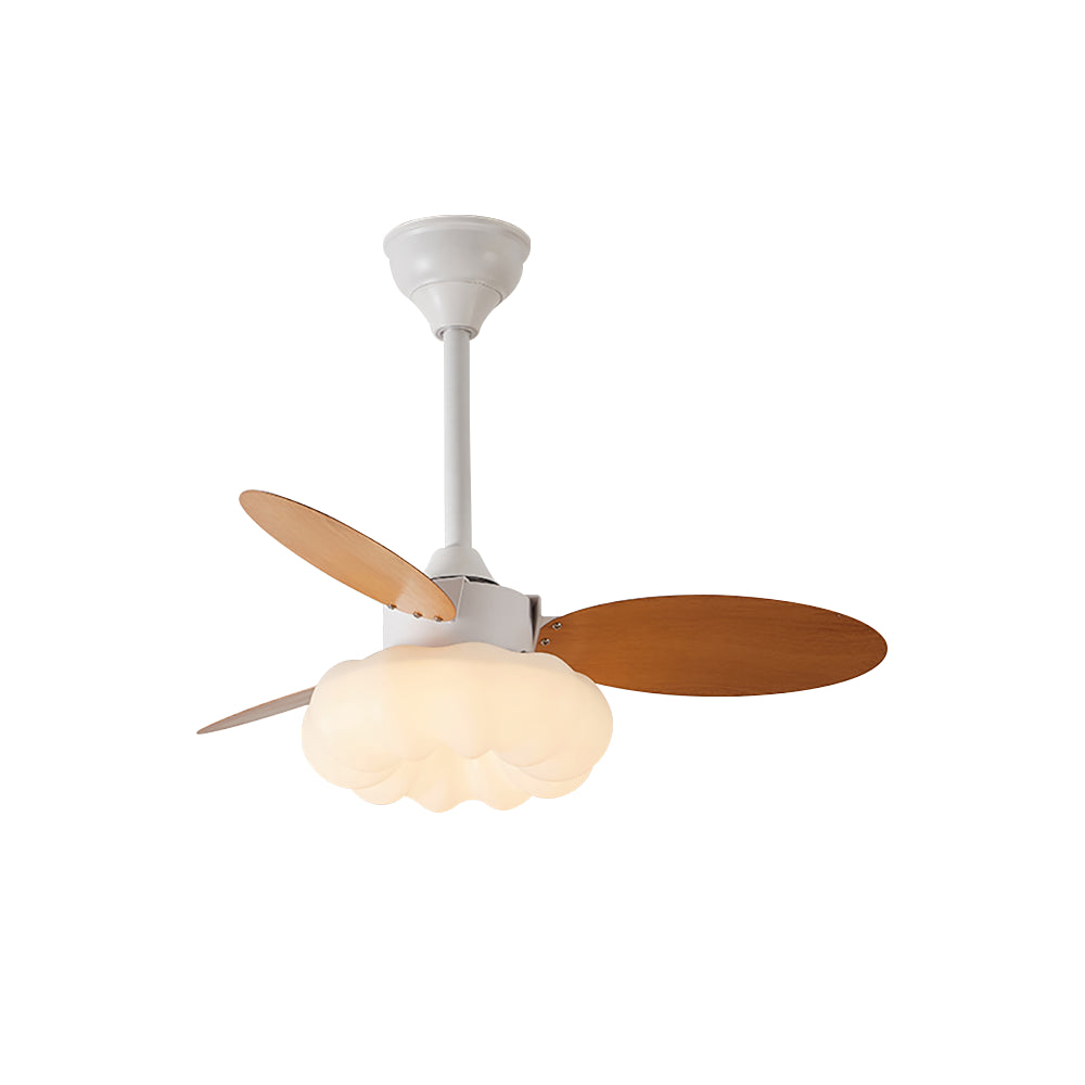 Cloud Cream Ceiling Fan Light – Metavaya
