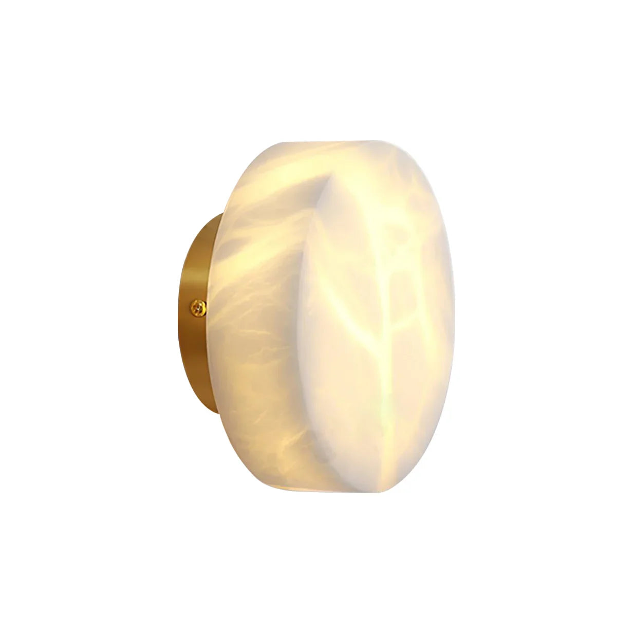 Cylindrical Domino A Alabaster Wall Light – Metavaya