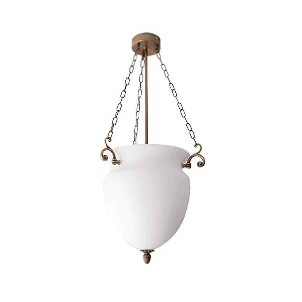 French Retro Glass Bud Chandelier – Metavaya