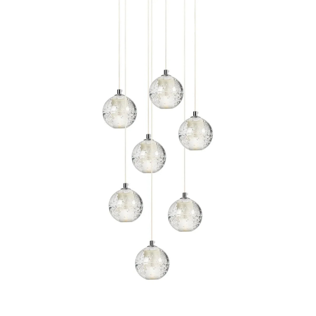 Ball Crystal Pendant Light