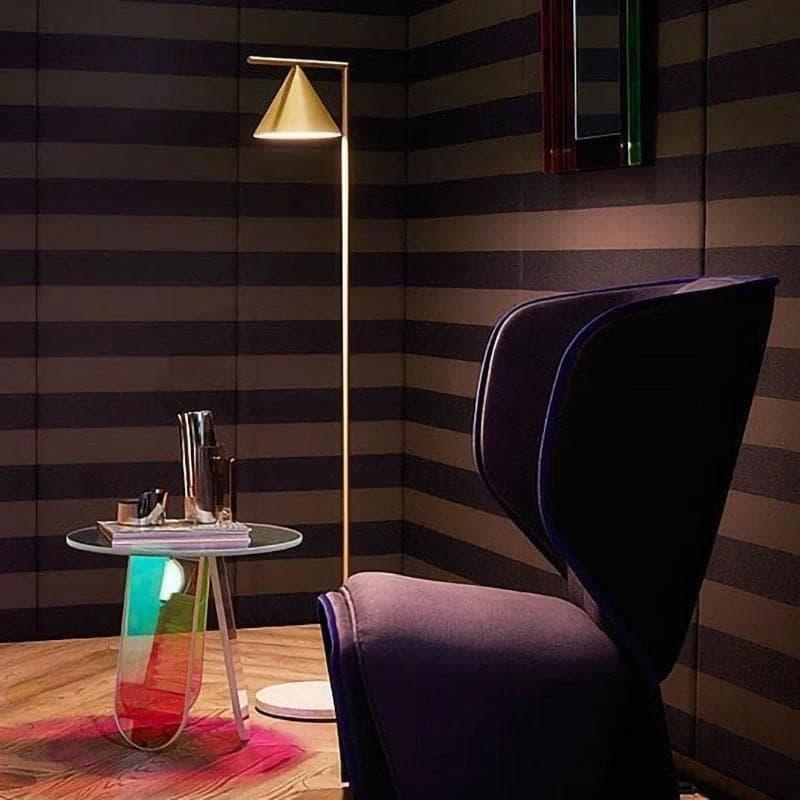 Captain Floor Lamp | Flint LED Cone Lights