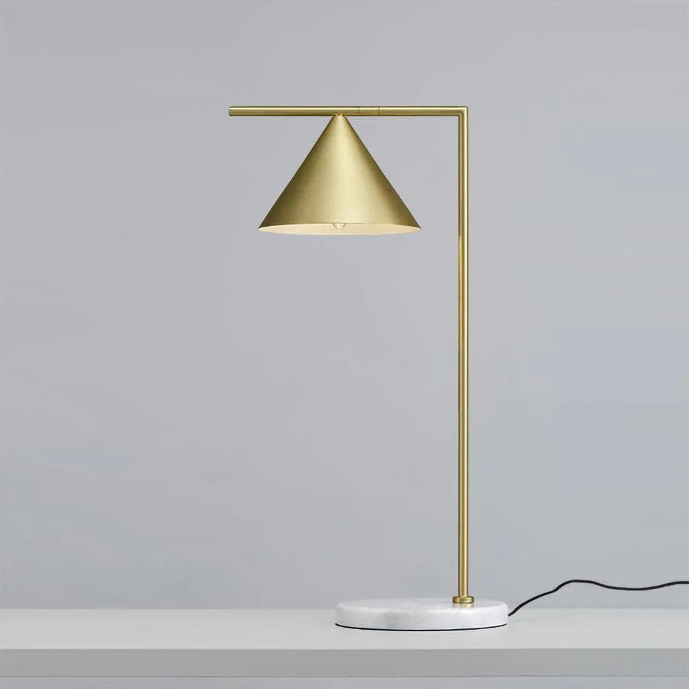 Captain Table Lamp with Clear Finish – Metavaya