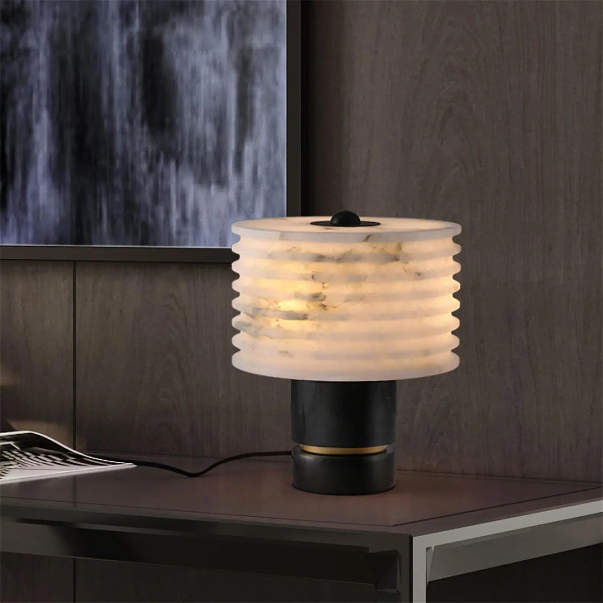 Cloud Stone Marble Table Lamp
