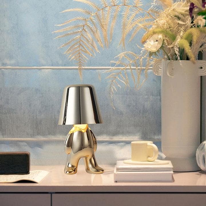 Golden Man Table Lamp