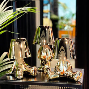 Golden Man Table Lamp – Metavaya