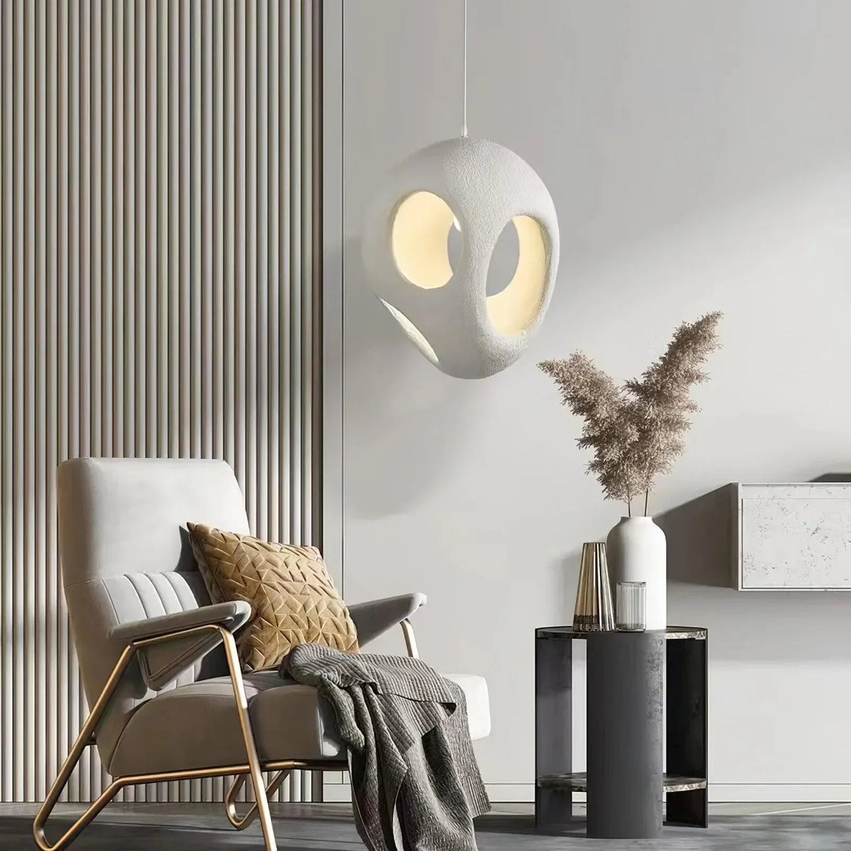 Polystyrene Pendant Light – Metavaya