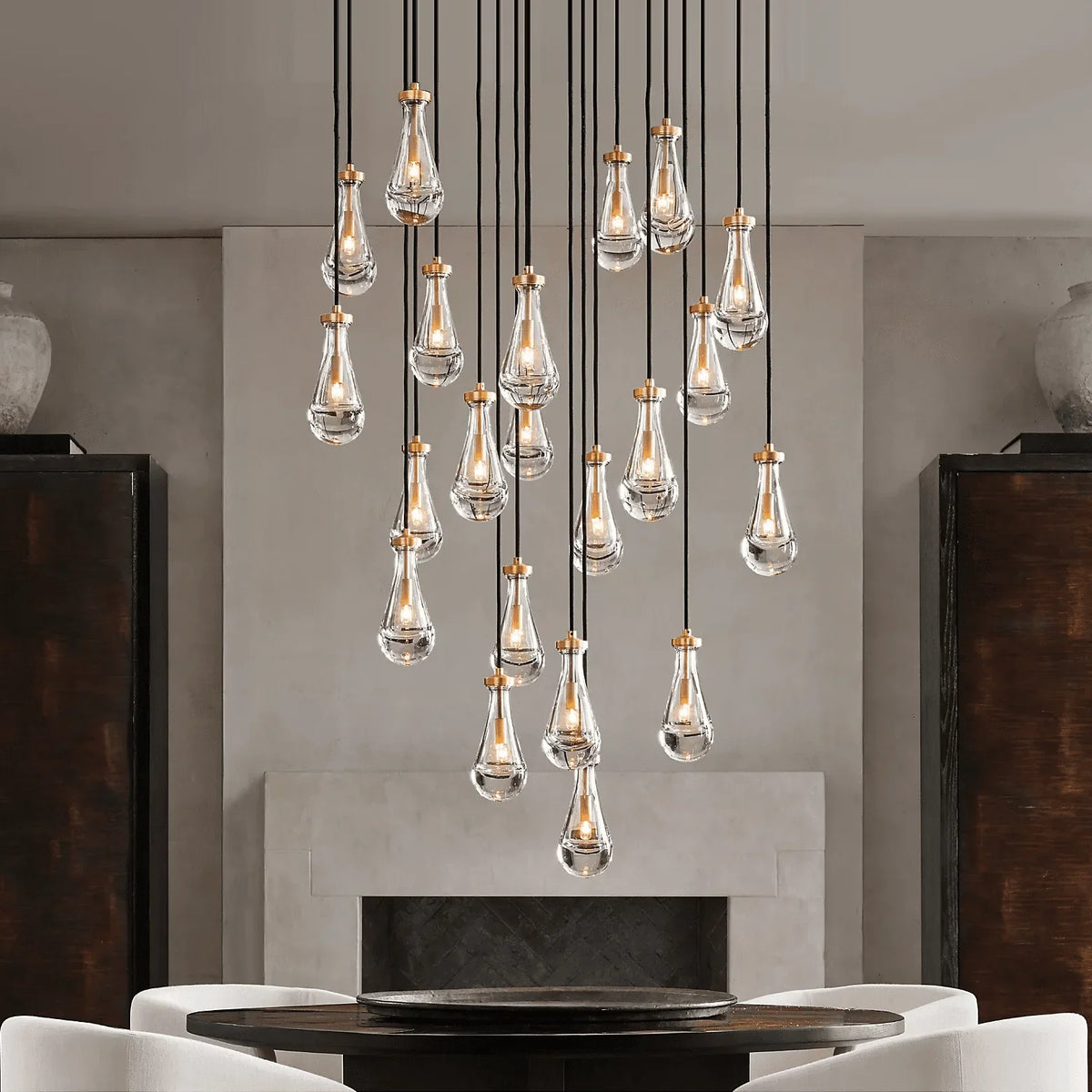 Raindrop Linear Chandelier | Raindrop Linear Chandelier for Sale